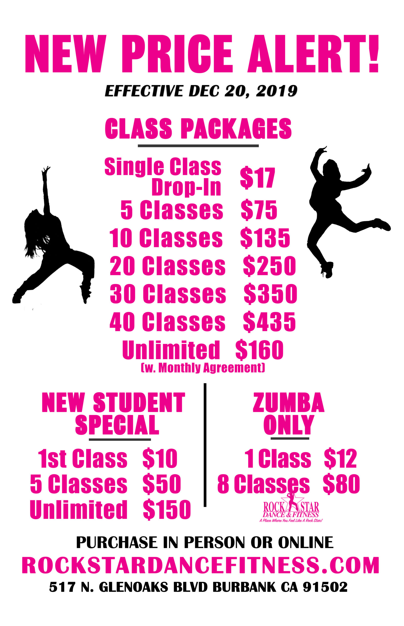 Rock Star Dance & Fitness – Dance & Fitness Classes Open to all levels ...